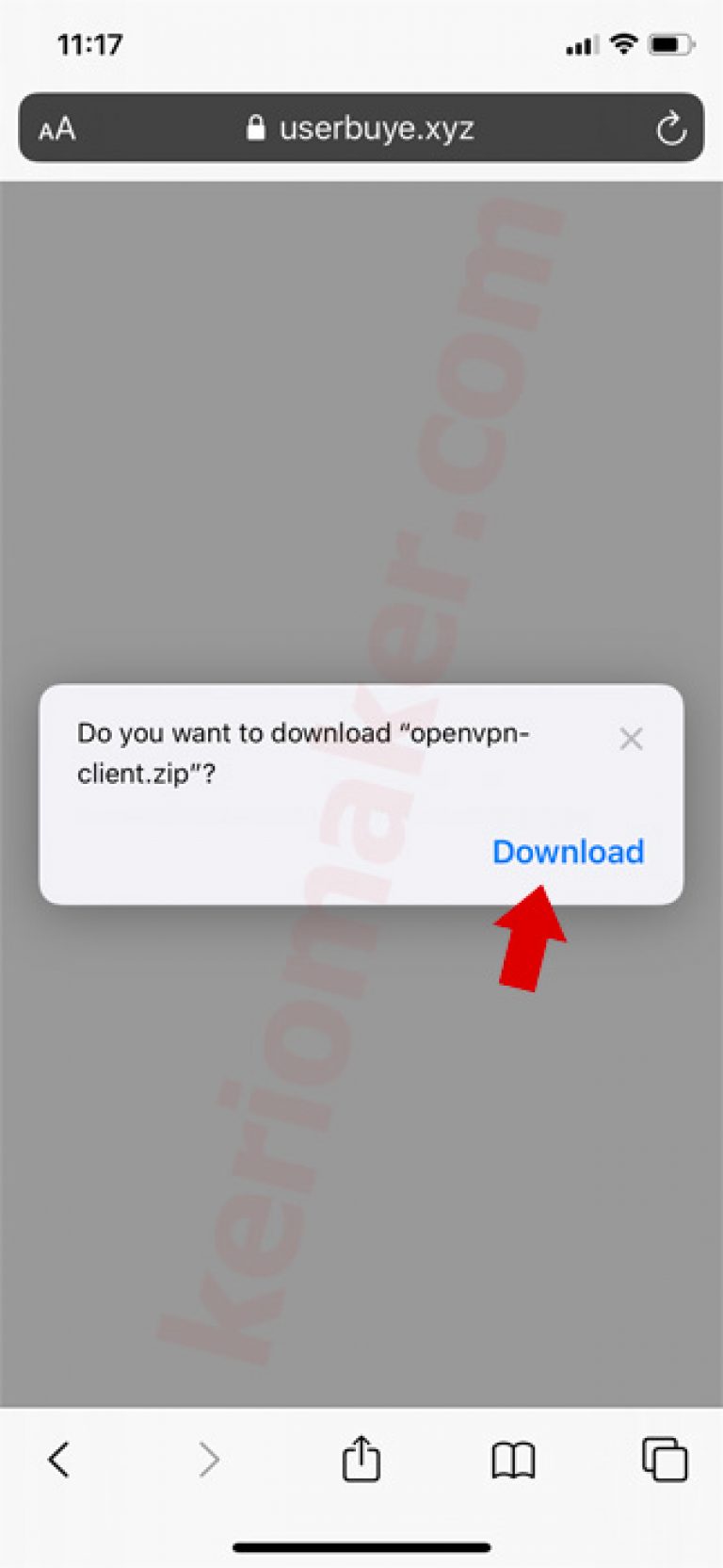 راهنمای Open VPN برای ios | Kerio Maker