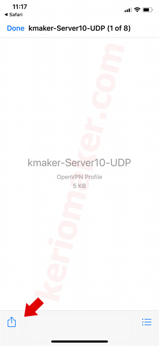 راهنمای Open VPN برای ios | Kerio Maker