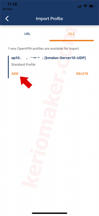راهنمای Open VPN برای ios | Kerio Maker