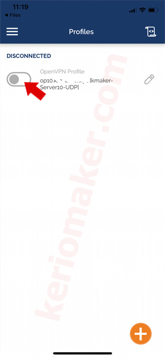 راهنمای Open VPN برای ios | Kerio Maker